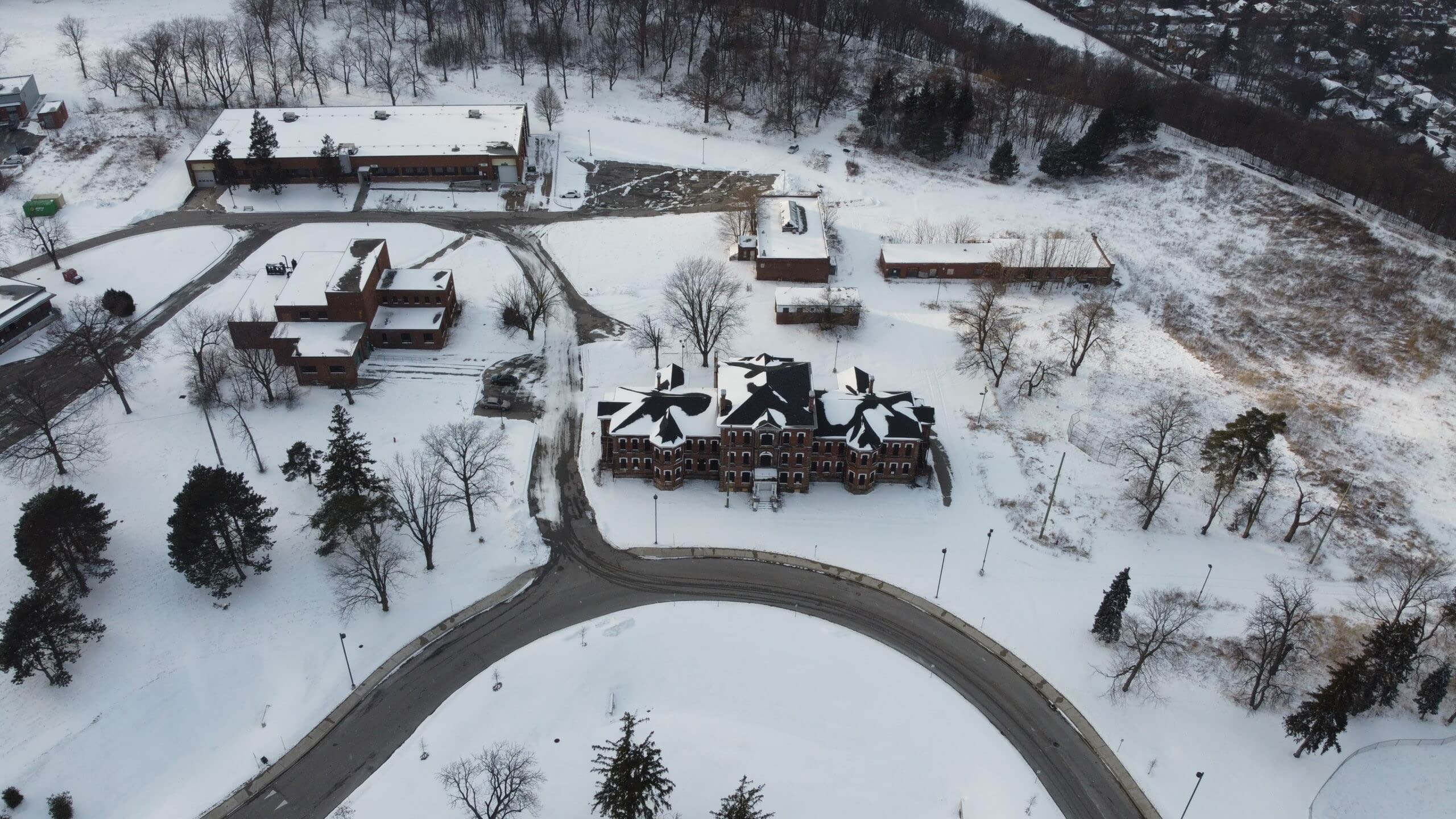 ABANDONED POLYGAMIST COMPOUND