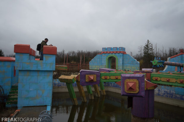 Exploring Abandoned Splatalot Game Show Set | Where is Splatalot