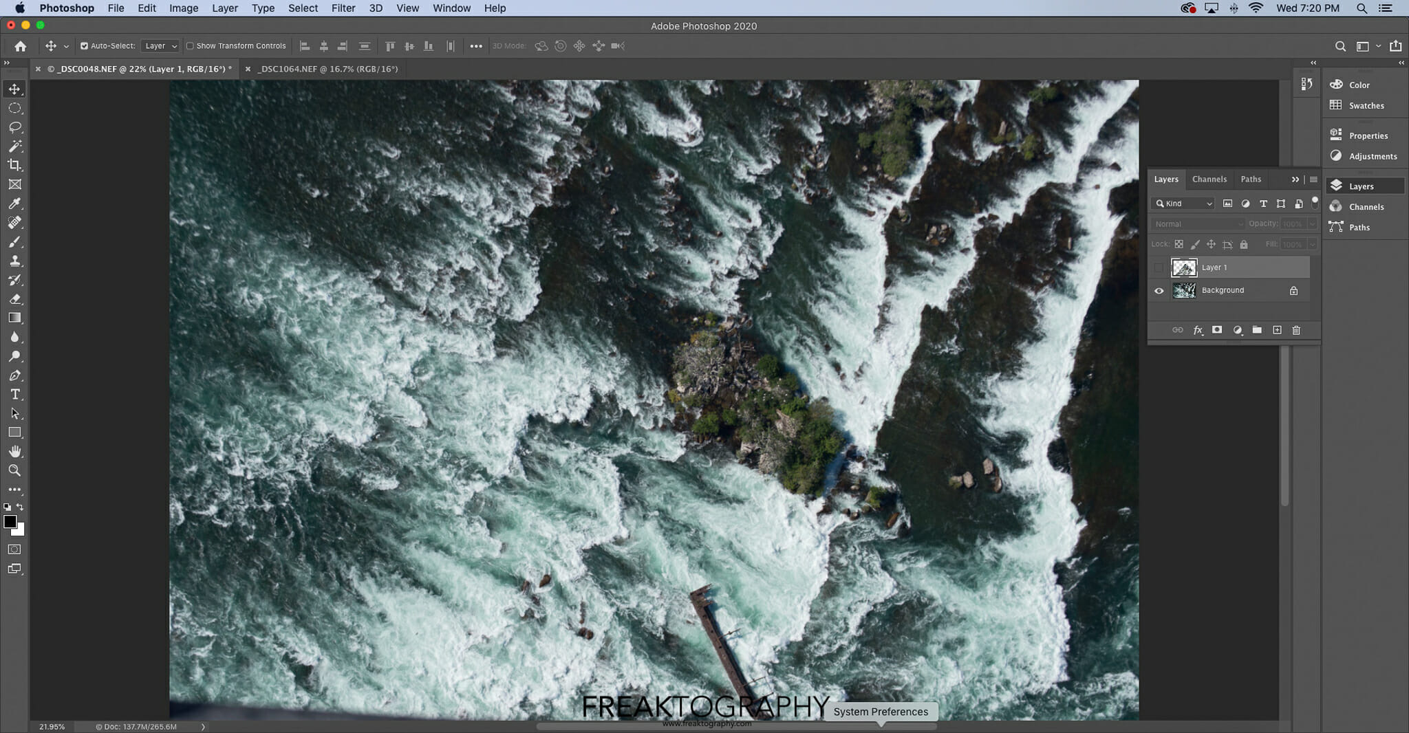 Niagara Falls Old Scow History | Niagara Falls Scow Before and After