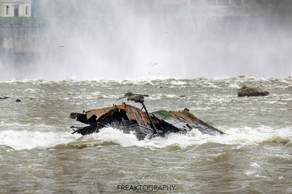 Niagara Falls Old Scow History | Niagara Falls Scow Before and After