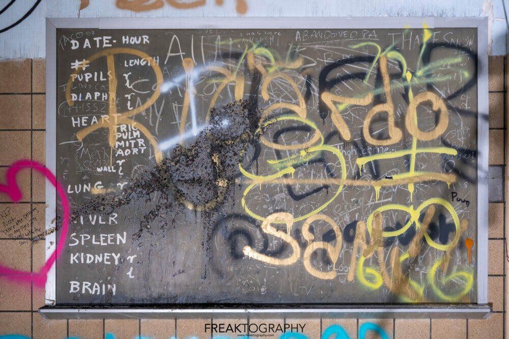 Terrence Tower at Abandoned Rochester Psychiatric Hospital