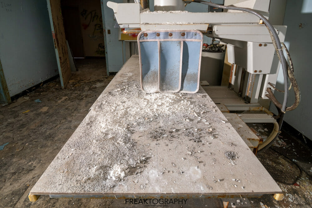 Terrence Tower at Abandoned Rochester Psychiatric Hospital