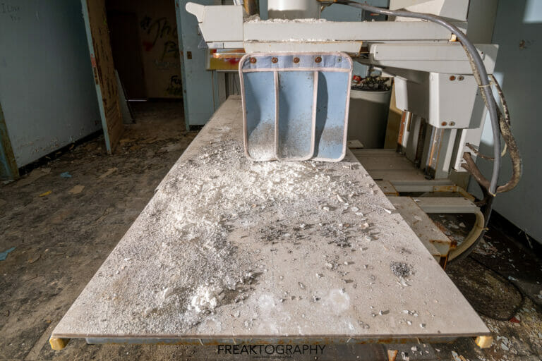 Terrence Tower at Abandoned Rochester Psychiatric Hospital