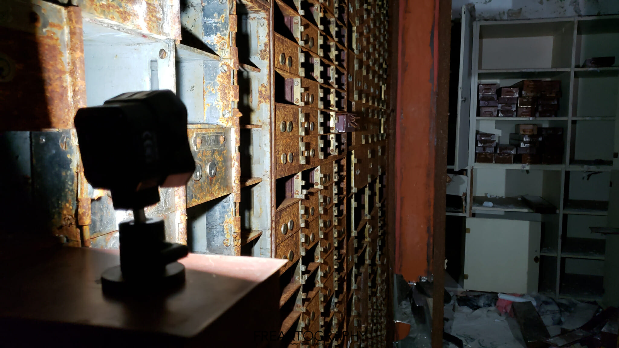 Abandoned Bank Vault Gary Indiana