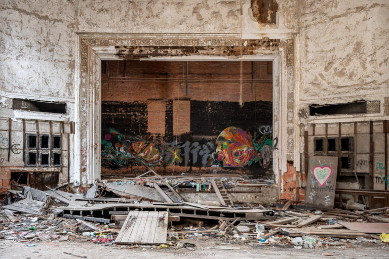 Abandoned City Methodist Church Gary Indiana