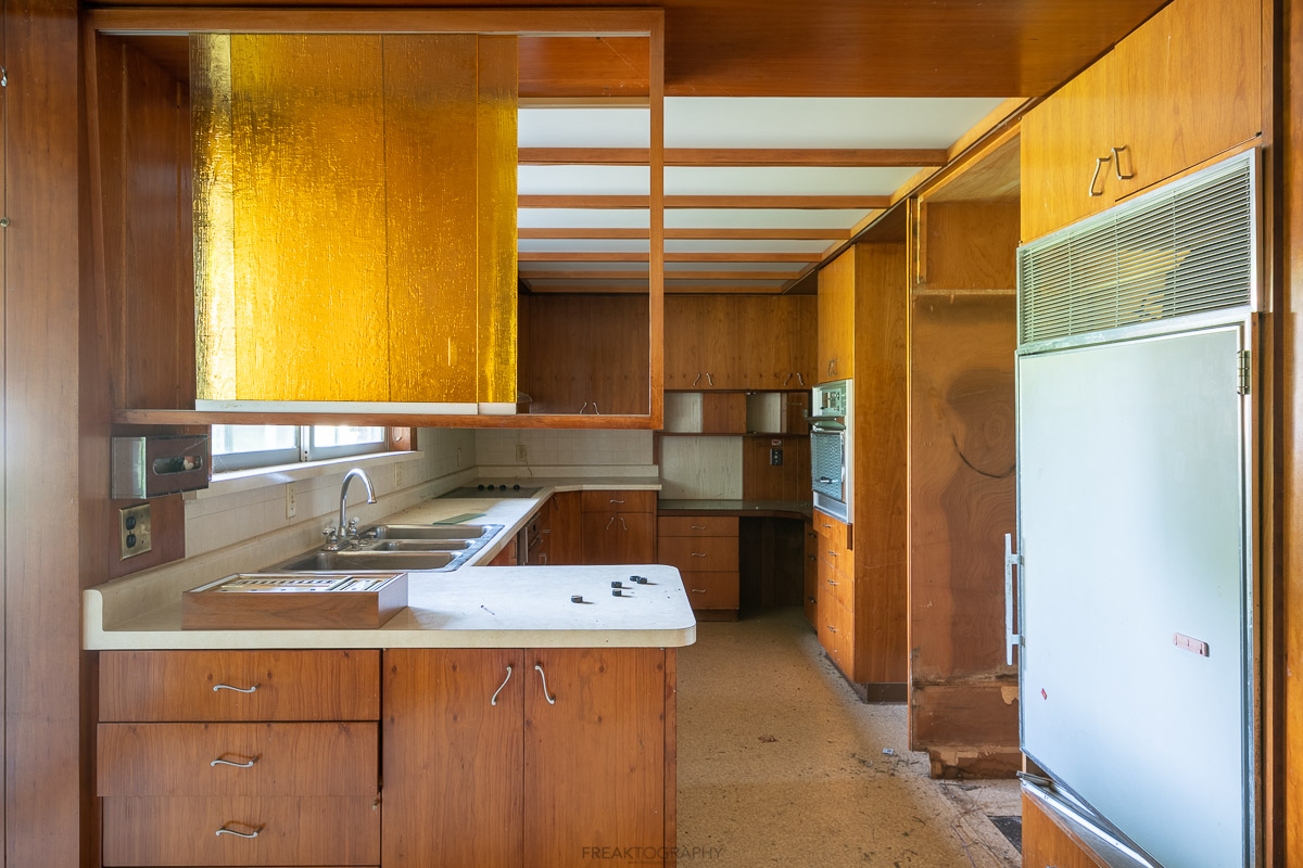 Abandoned 1970s Funky Retro Mansion