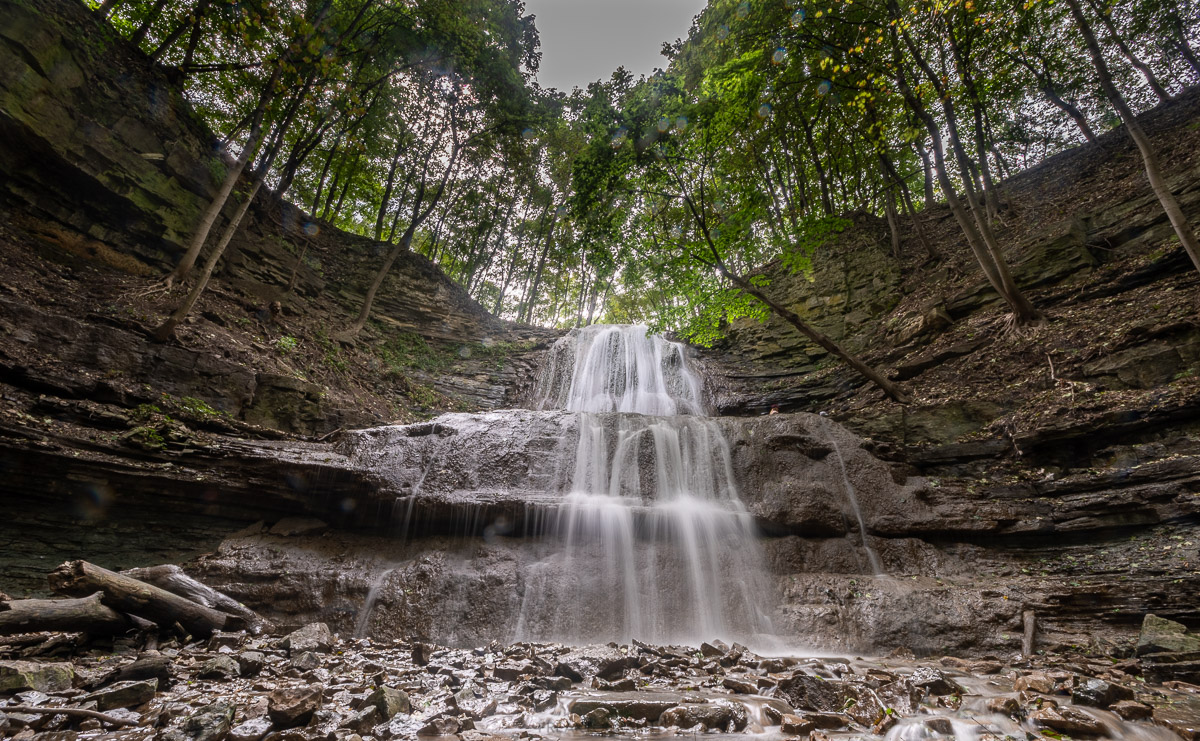 Exploring Ontarios Waterfalls Sherman Falls Waterfall, Ancaster Ontario