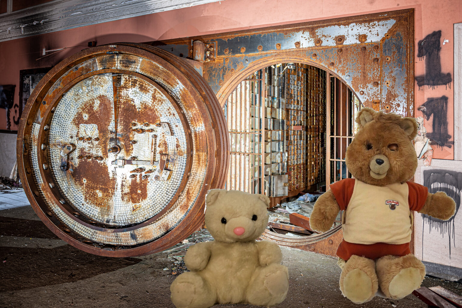 Law and Order Stuffy Bears Unit: Tiny Goes to Jail | FREAKTOGRAPHY