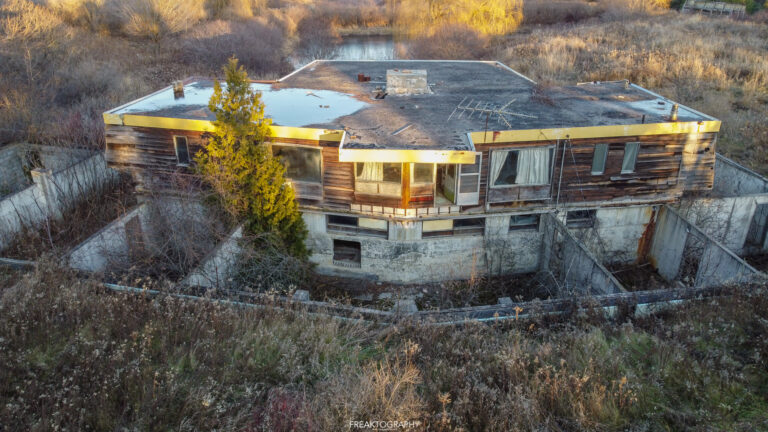 ABANDONED POLYGAMIST COMPOUND